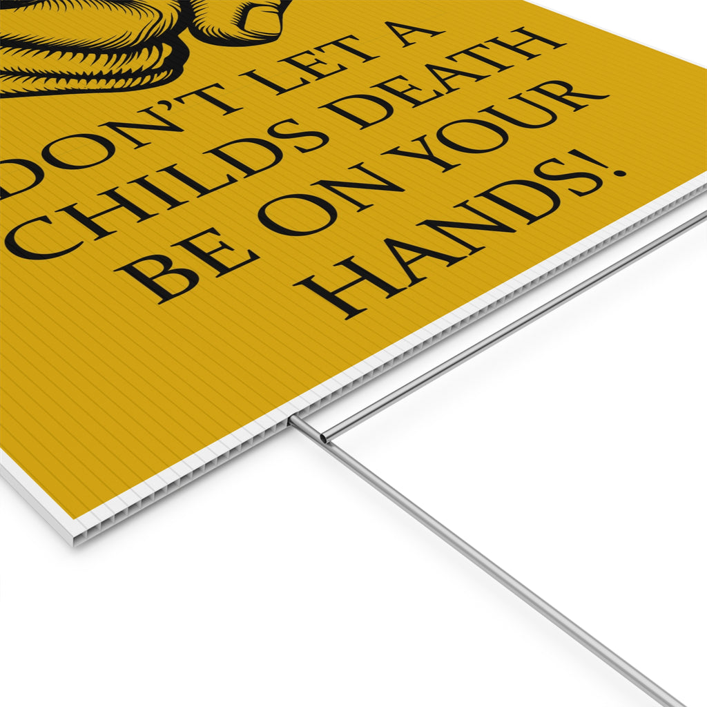 Plastic Yard Sign – Sign Language KC