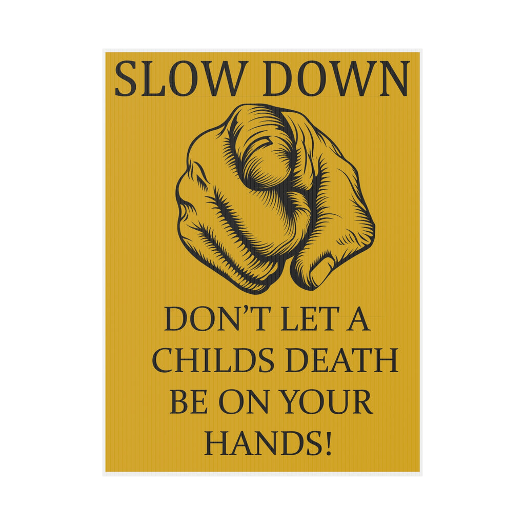 Plastic Yard Sign – Sign Language KC