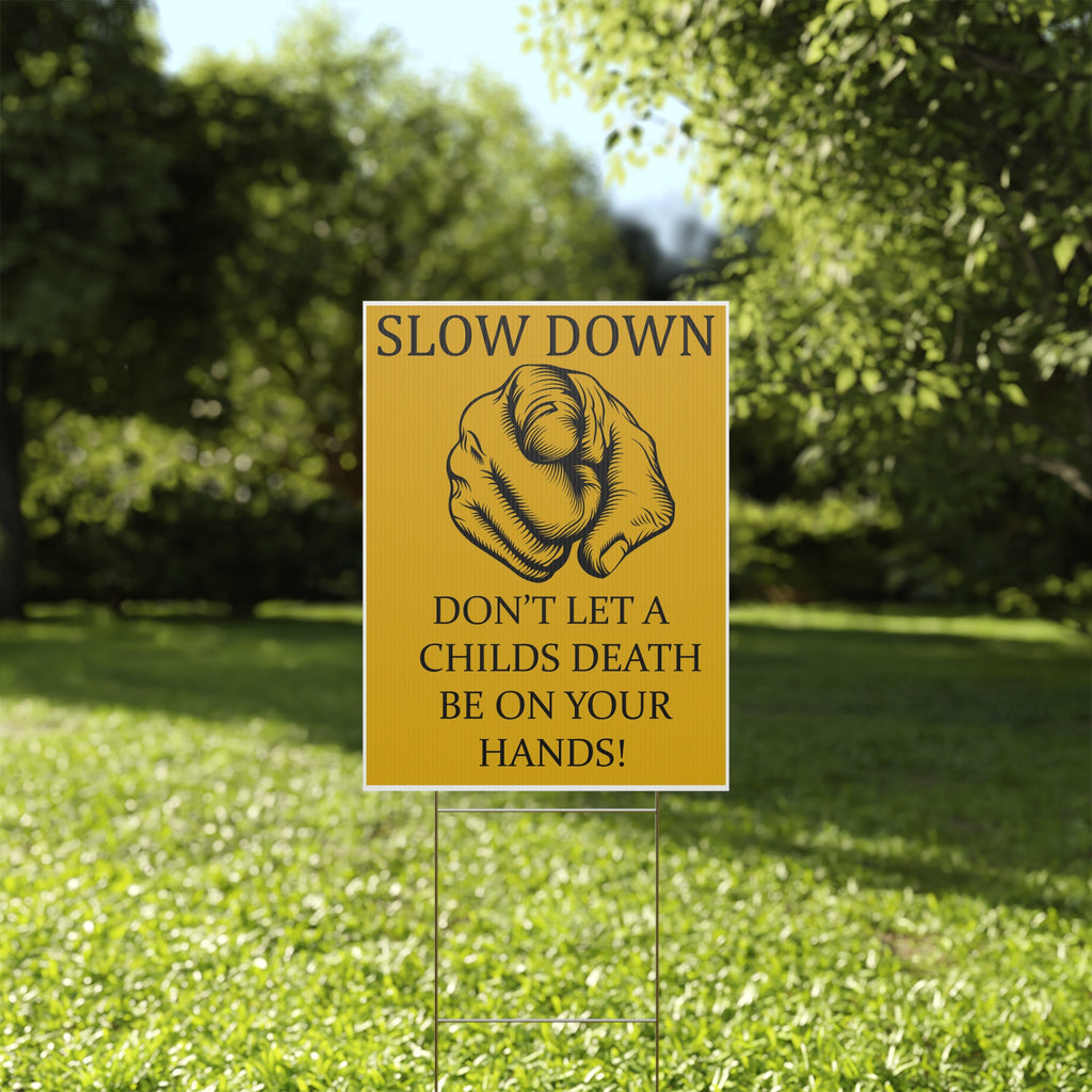 Plastic Yard Sign – Sign Language KC